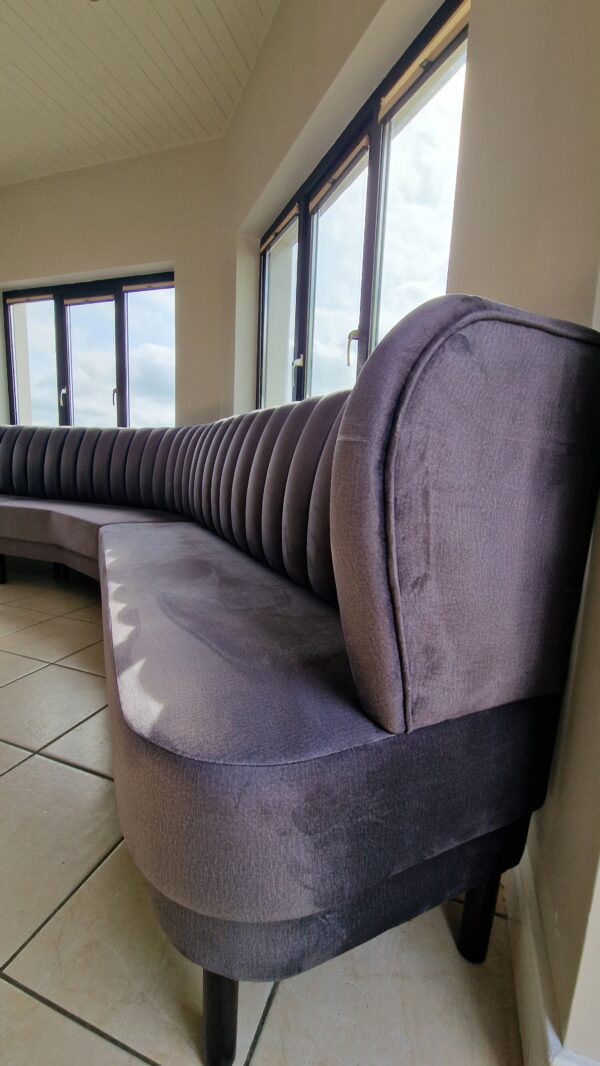 Bespoke Curved Channel Style Bench, 750 cm – FFurniture.ie